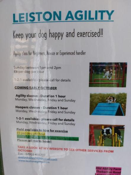Leiston Agility - Visit Leiston